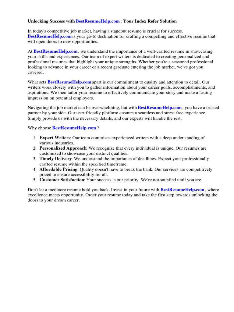 Index Reference List Template | PDF | Résumé | Computing