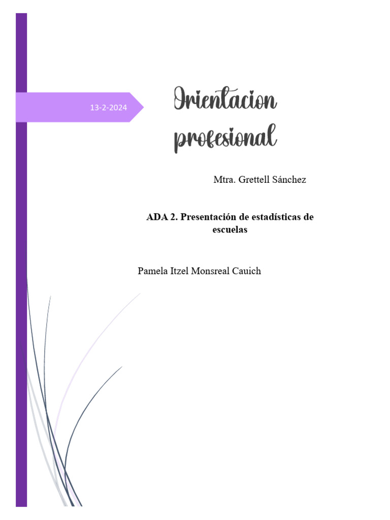 ADA2 - Monsreal Pamela | PDF | Ingeniería Ambiental | Marketing