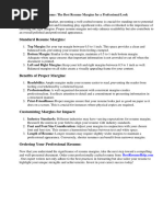 Standard Resume Sizes Explained | PDF | Résumé | Typefaces