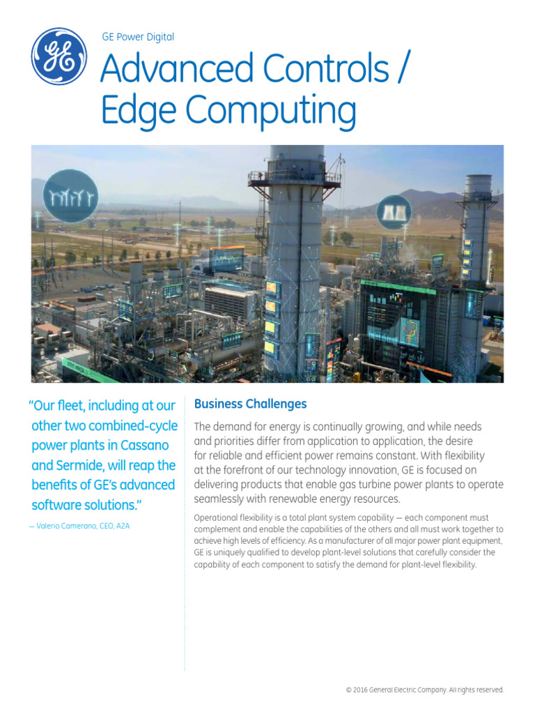 Advance Controls Solution Sheet | PDF | Electrical Grid | Gas Turbine