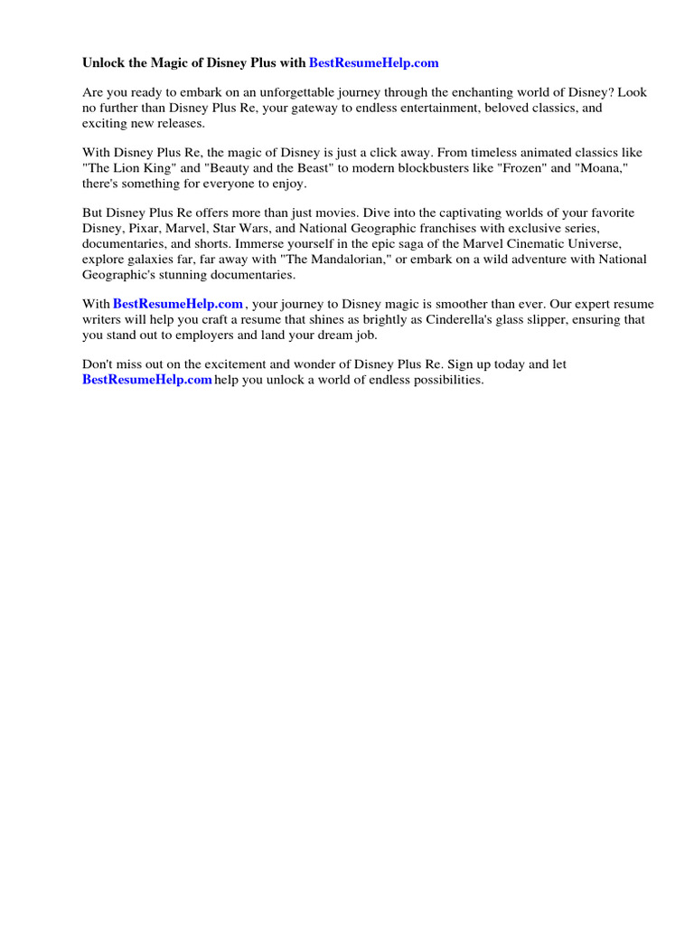 Disney Plus Resume Watching | PDF | The Walt Disney Company | Streaming ...