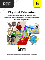Physical Education: Quarter 4 - Module4b: Creative Dances | PDF | Dances