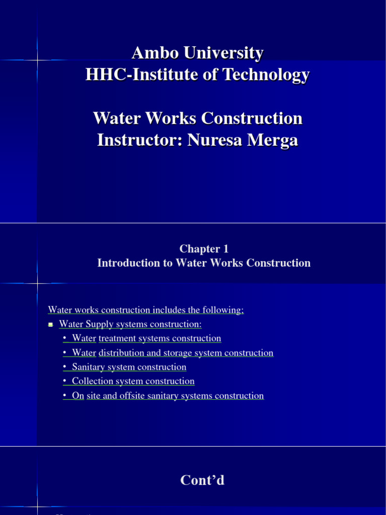 Water Works Construction | PDF | Dam | Soil Mechanics