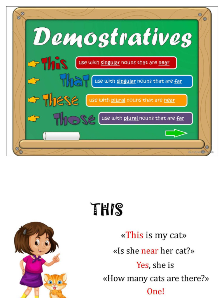 Demonstratives | PDF