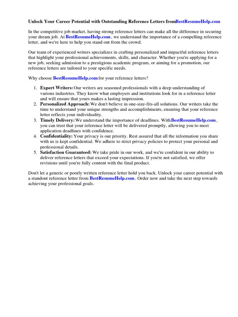 Reference Letter Green Card | PDF | Career & Growth