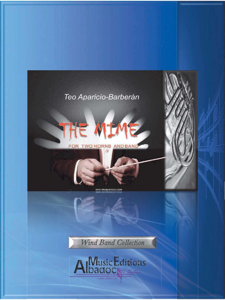 The Mime Partitura | PDF | Tuba | Trombone