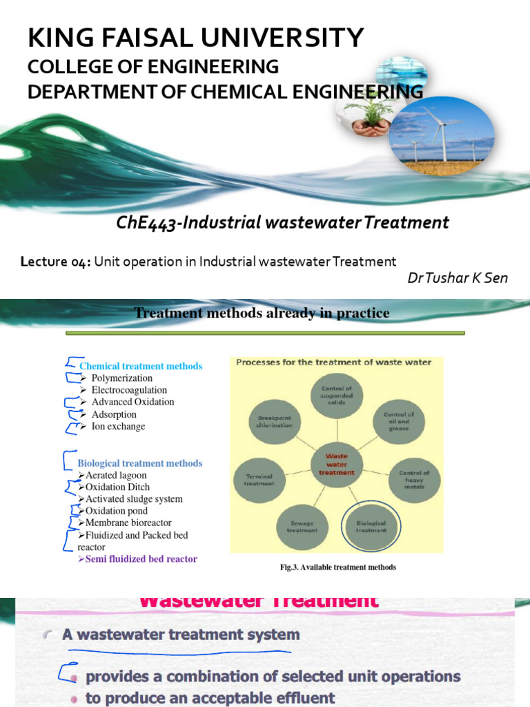 ChE 443-Lec05-06-Tks | PDF | Waste | Hazardous Waste