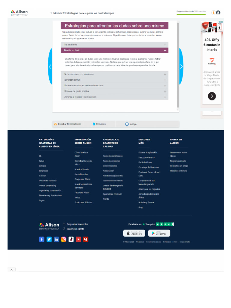 1 Estrategias para Afrontar Las Dudas Sobre Uno Mismo | PDF