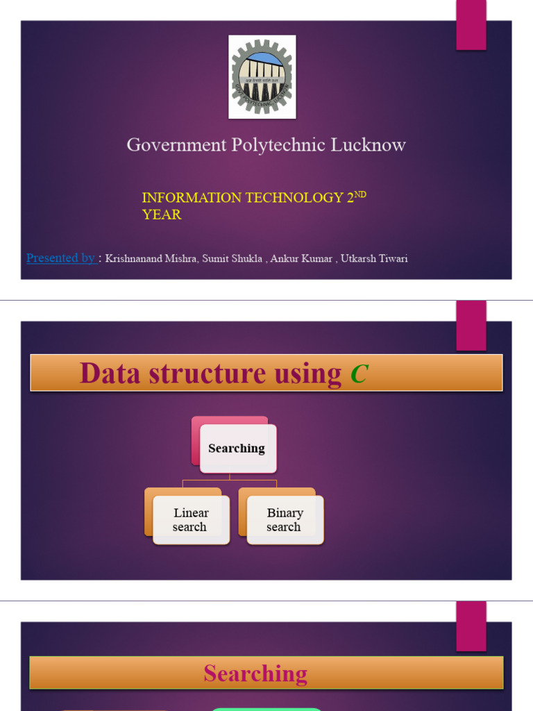 DSA_Searching_techniques. | PDF | Software Engineering | Computer Data