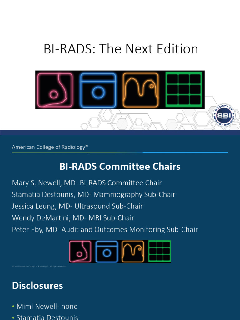 Bi-Rads 6 Ed 220622 215709 | PDF | Mammography | Breast Cancer
