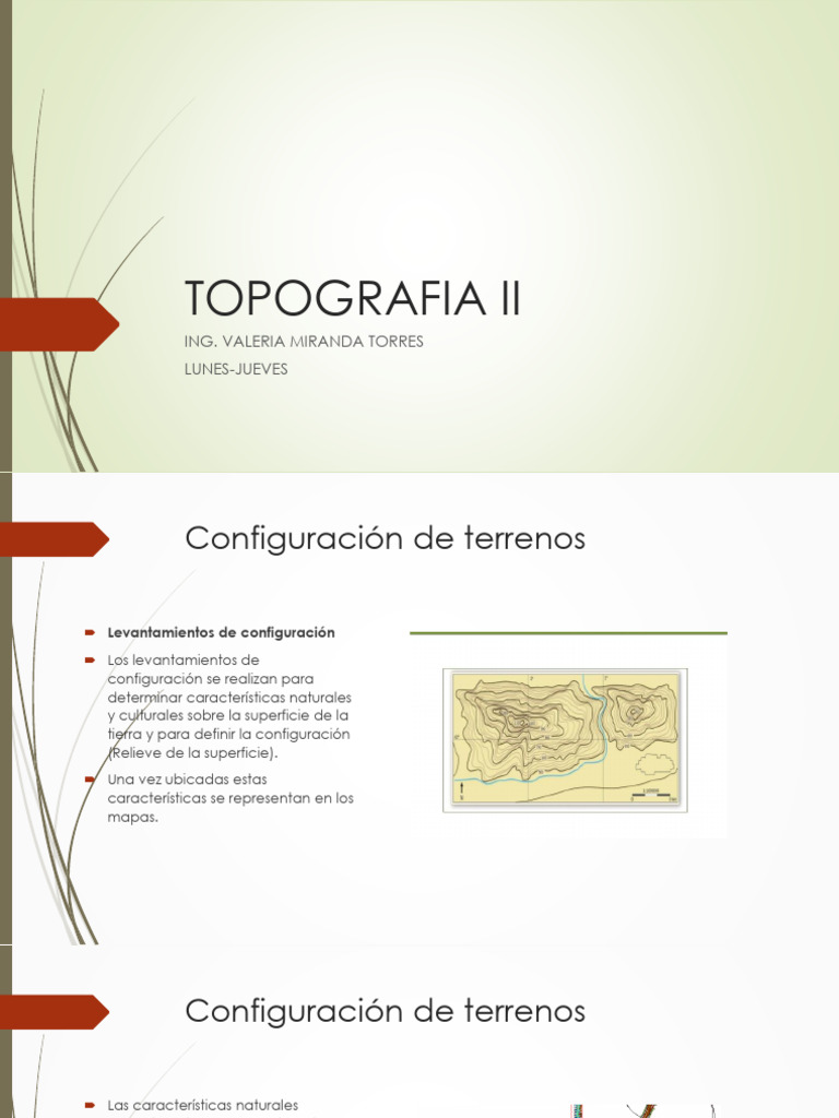 Topografia Ii Presentacion 18 | Descargar gratis PDF | Topografía | Curva