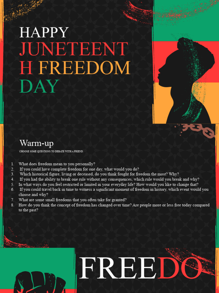 Juneteenth Class | PDF | Planets | Solar System