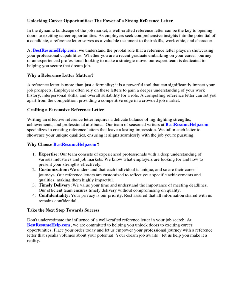 Reference Letter For Employee To Embassy | PDF | Employment | Business