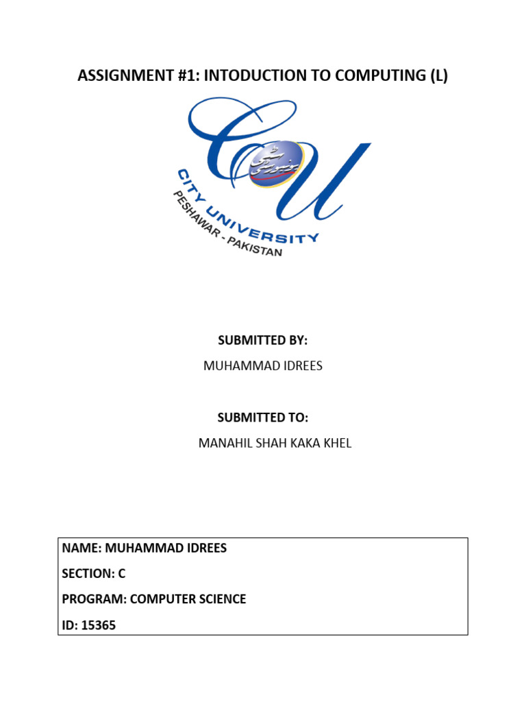 ASSIGNMENT#1 | PDF | Car | Creativity