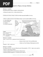 Sprawdzian 5-11 Złoty Wiek Klasa 6 Gwo | PDF