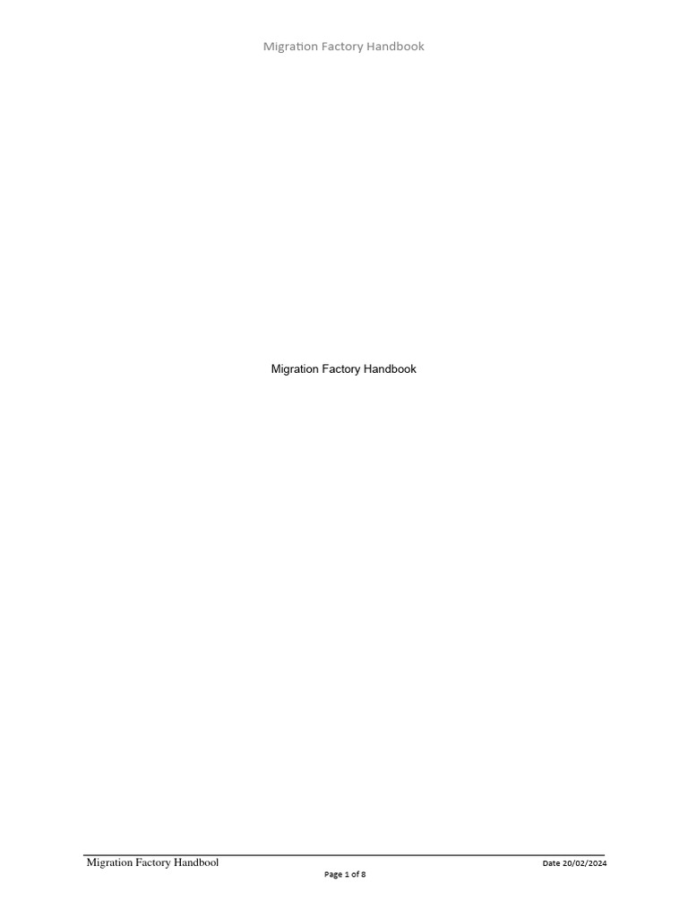 Cloud Migration Factory Overview | PDF | Scrum (Software Development ...