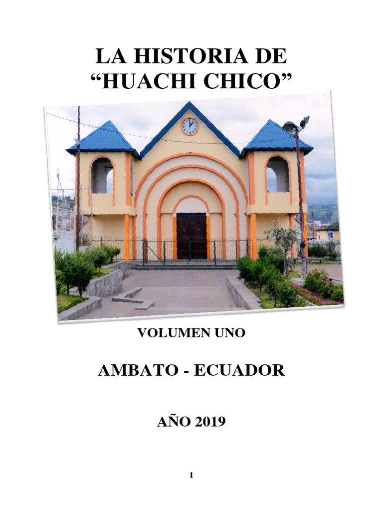La Historia de Huachi Chico | PDF | Ecuador