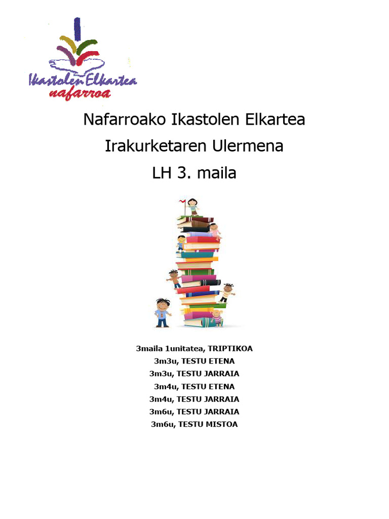 Lh3 Irakurketaren Ulermena Testu Motak 1 | PDF
