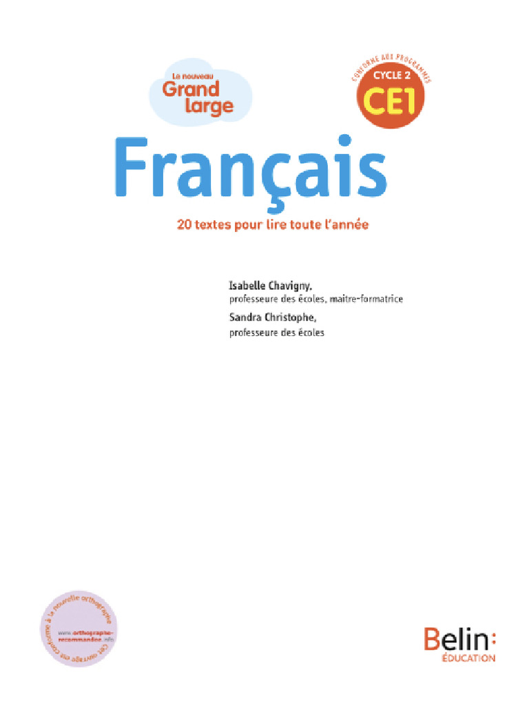 Grand Large Ce 1 | PDF