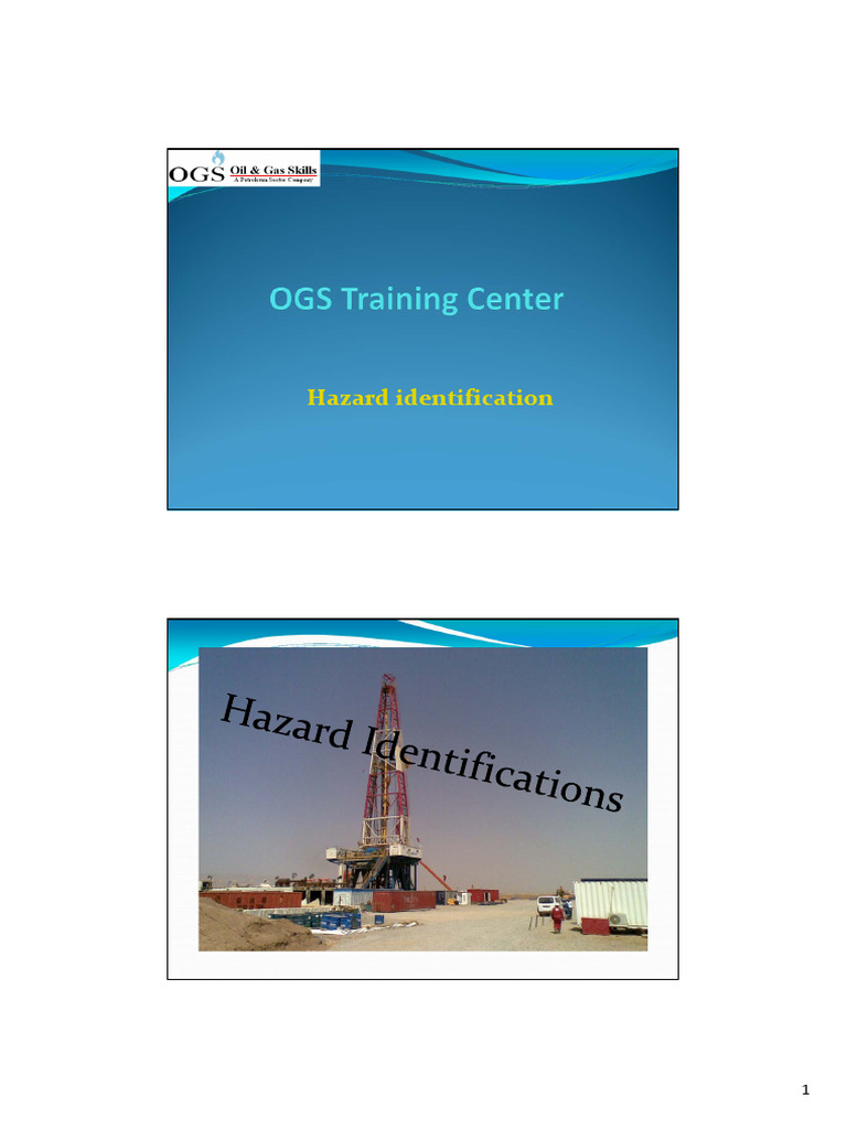 Hazard Identification | PDF | Hazards | Risk