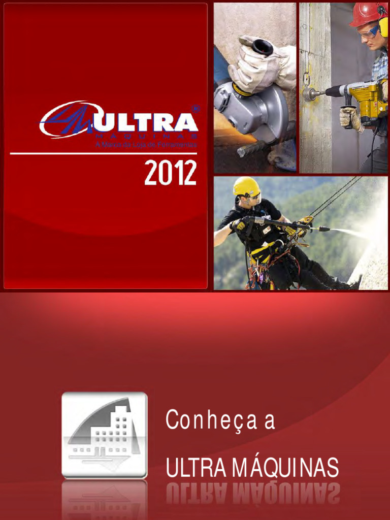 Catalogo Intitucional Ultra Maquinas | PDF | Qualidade (negócios) | São Paulo