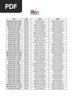 Pittsburgh Pirates 2025 Game Schedule | PDF