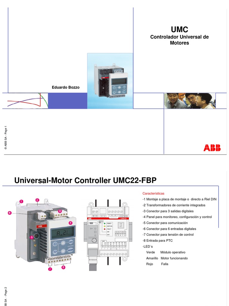 ABB UMC 22 Rev 1 | PDF | Ingenieria Eléctrica | Informática