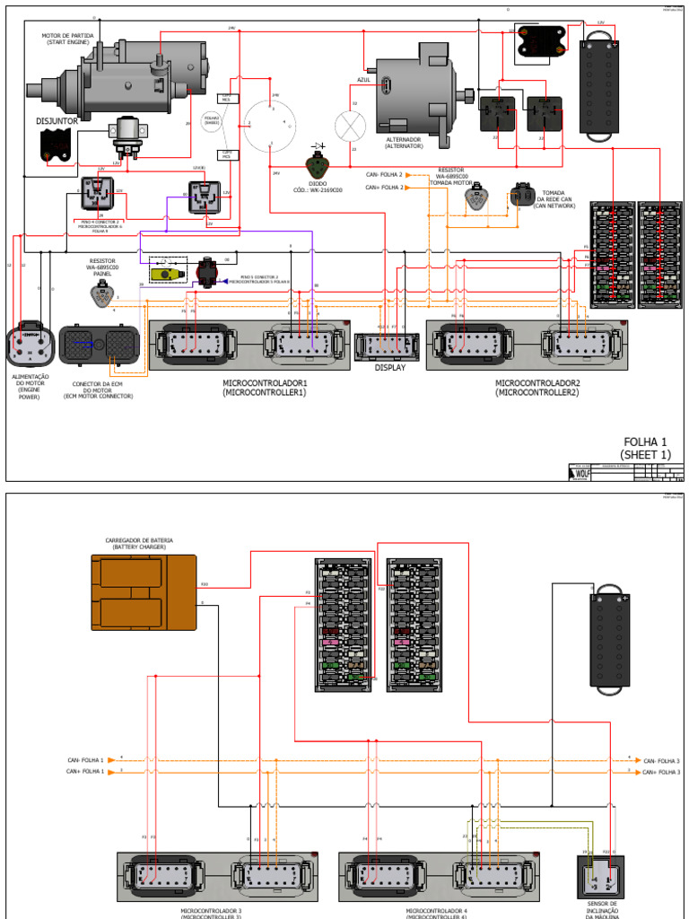 Manual FOX 8-20FLEX (Electric Schematic) | PDF