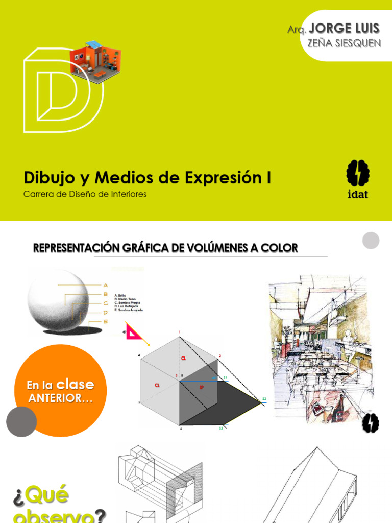 Semana 4 - ESCALAS GRÁFICAS y REPRESENTACION BIDIMENSIONAL-TRIDIMENSIONAL | PDF | Dibujo | Geometría