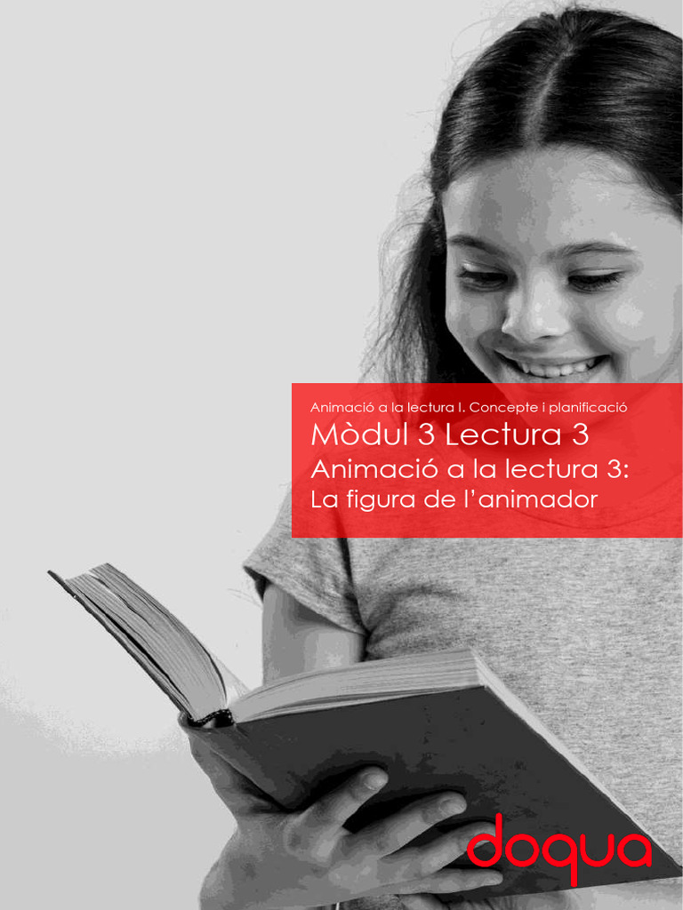 M3 E1 L3 Animació A La Lectura 3. L Animador | PDF