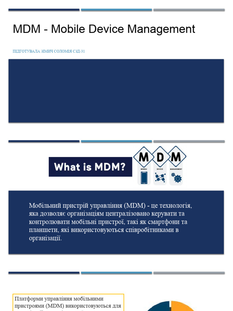 MDM - Mobile Device Management | PDF MDM - Mobile Device Management | PDF