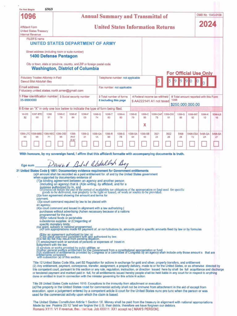 Document - 2024-02!20!142618 United States Army Levy | PDF