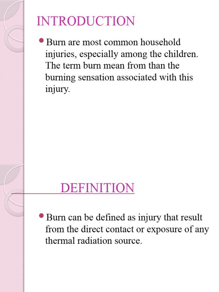 Burns Are Most Common Household Injuries | PDF | Burn | Injury