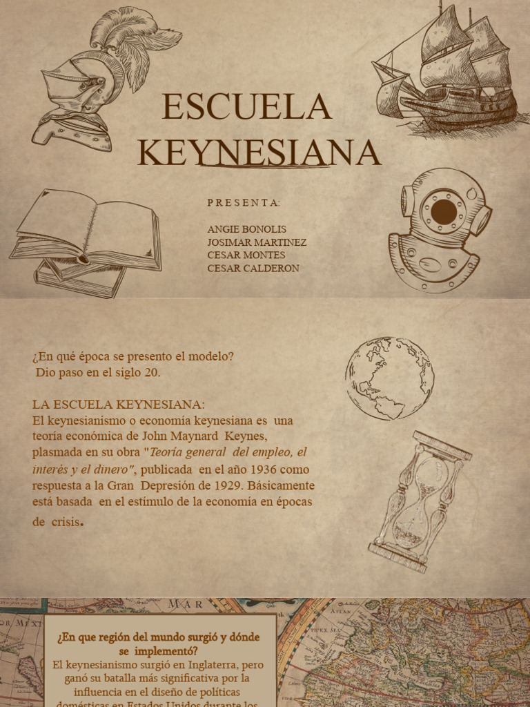 Escuela Keynesiana | PDF | John Maynard Keynes | Economía keynesiana Escuela Keynesiana | PDF | John Maynard Keynes | Economía keynesiana