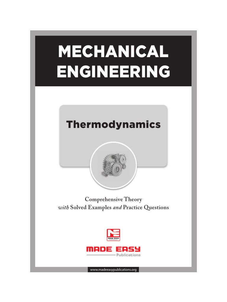 Mechanical Engineering: Thermodynamics | PDF | Heat | Entropy