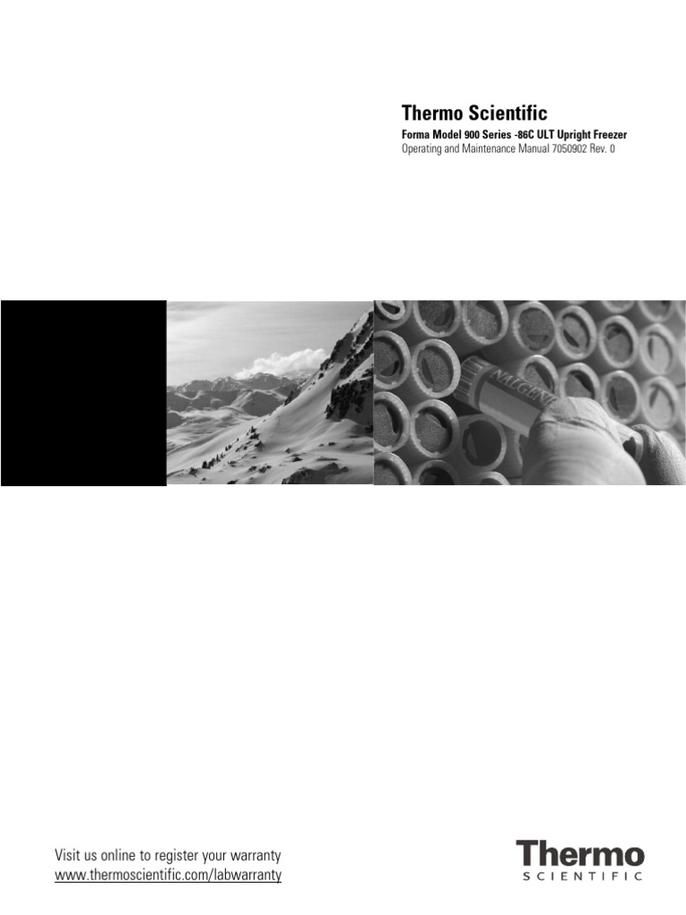 Thermo Scientific Forma 900 Series Manual | PDF | Refrigerator ...