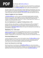 Service Crew Job Description Overview | PDF | Restaurants | Menu