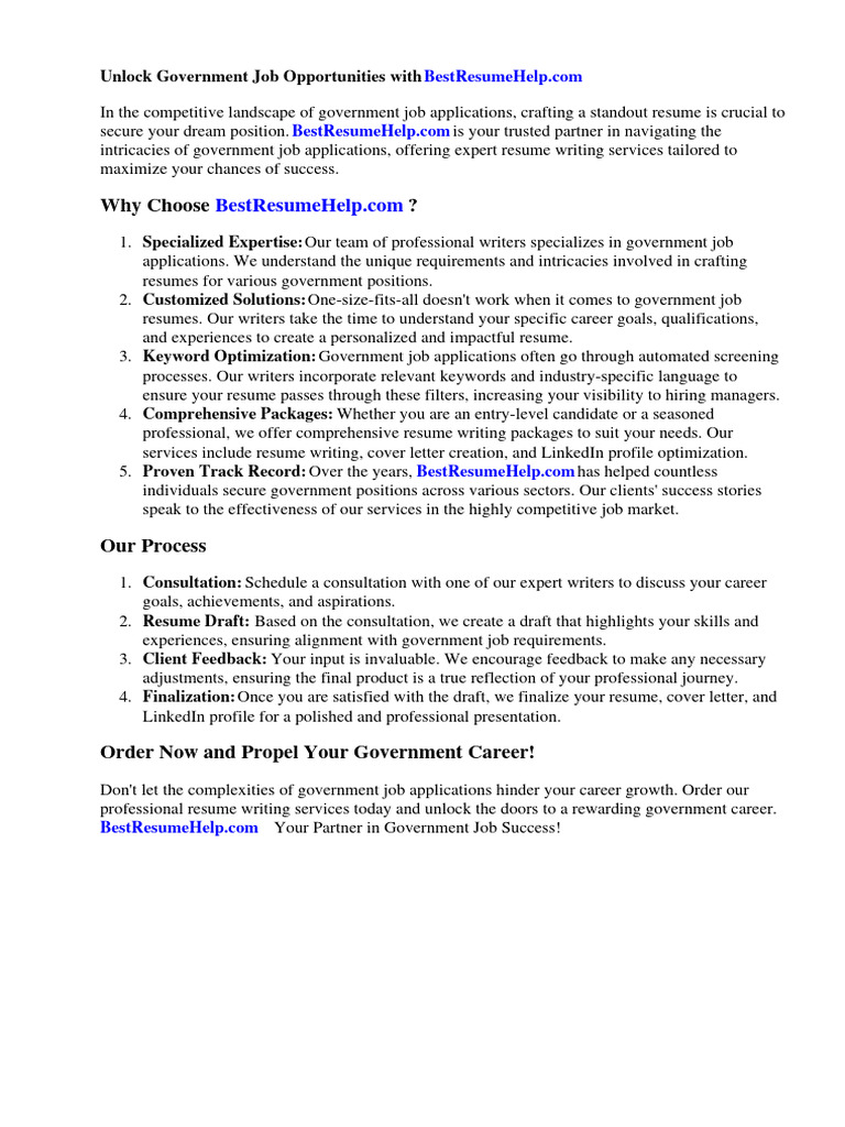 Government Job Cover Letter Sample | PDF | Résumé | Sampling (Statistics)