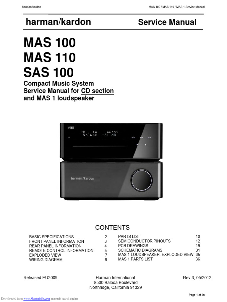 Mas 100 | PDF | I Pod | Digital Audio
