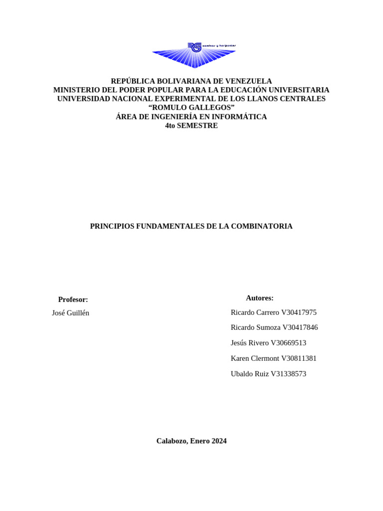Estructuras Discretas (Completo) | PDF | Combinatoria | Matemáticas