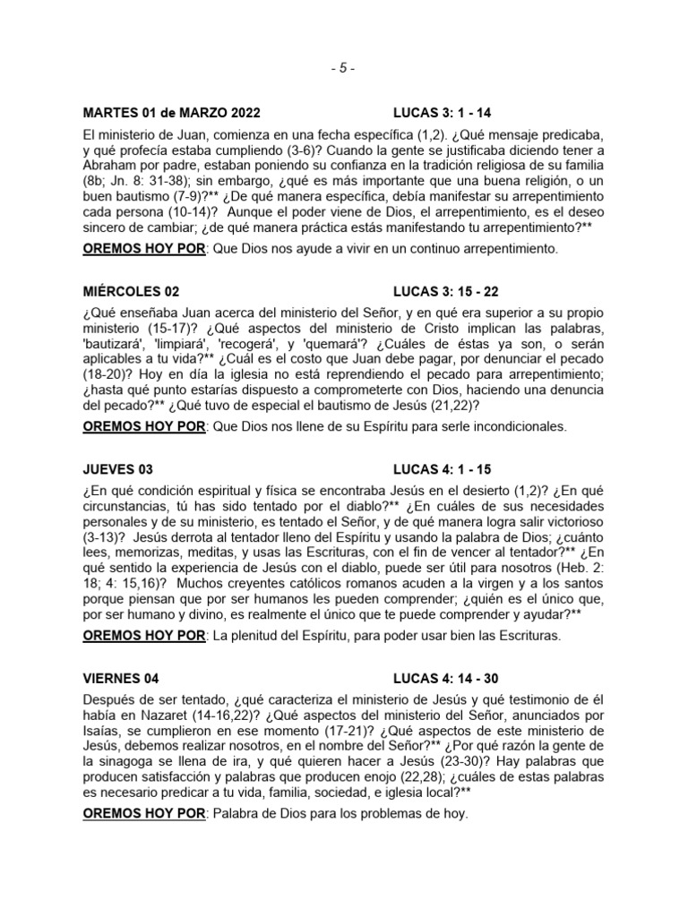 Devocional, Marzo, Abril 2022 | PDF | La resurrección de Jesús | Jesús
