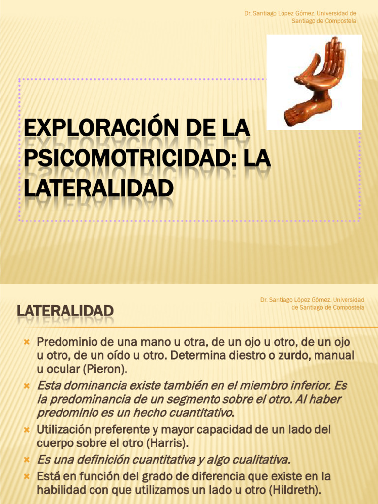 Lateralidad | PDF | Handedness | Conceptos psicologicos