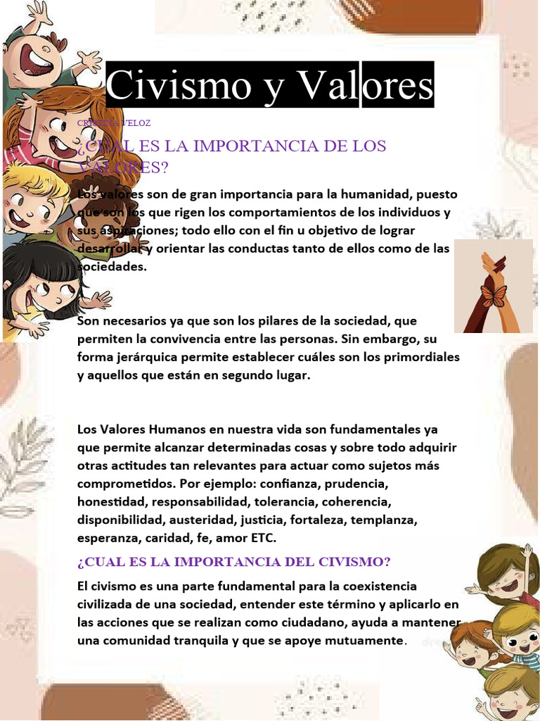 Civismo y Valores | PDF | Tolerancia | Sociedad