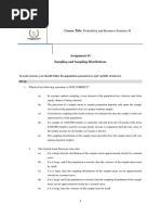 Basic Statistics Exercises Collection | PDF | Statistics | Student's T Test