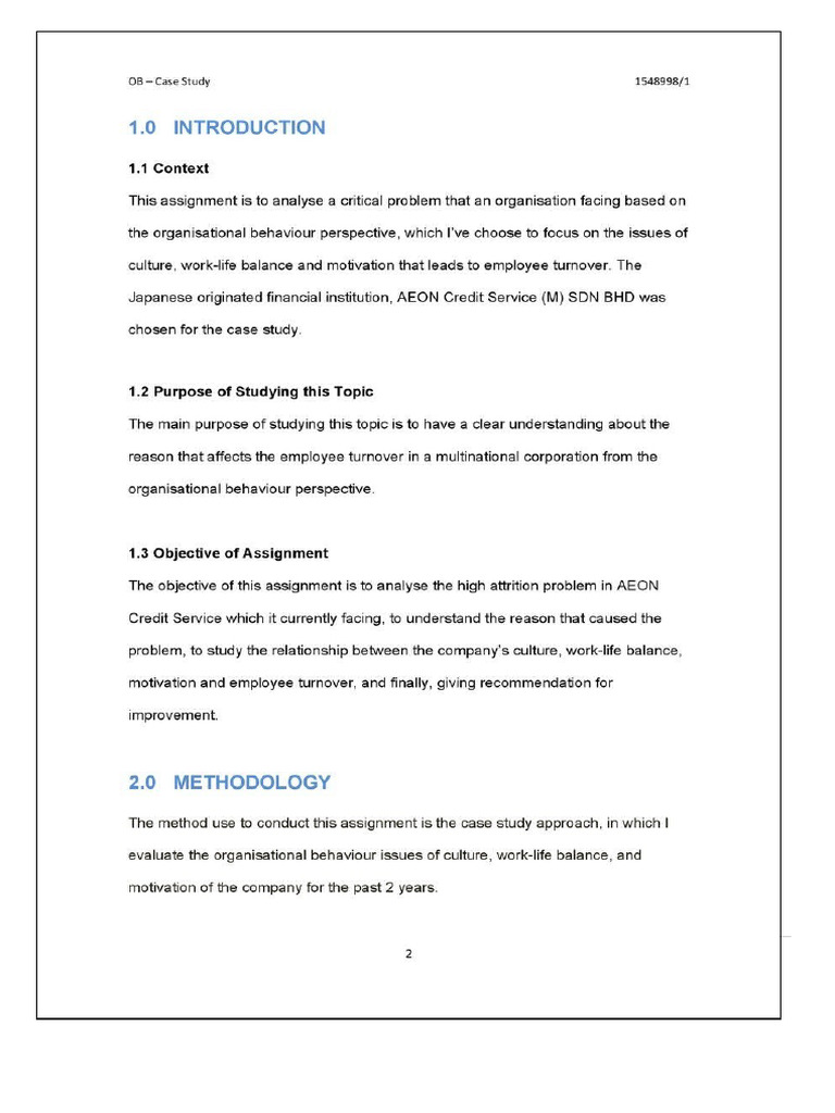 OB Case Sample FTMS 3 | PDF