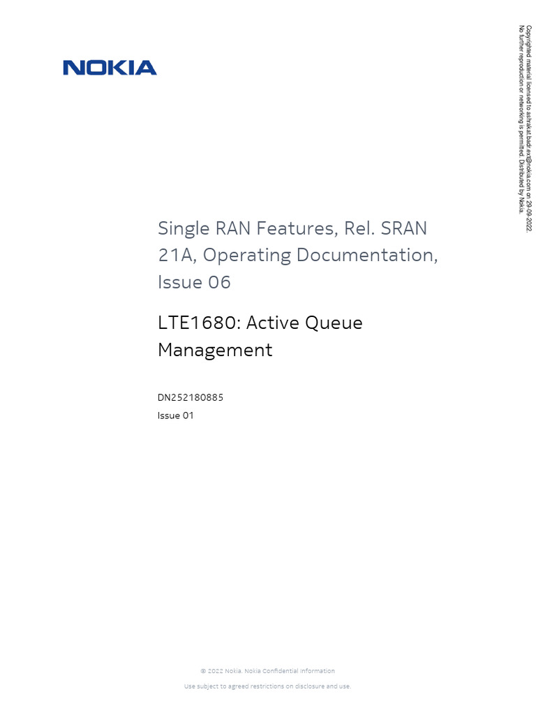 LTE1680 Active Queue Management | PDF | Transmission Control Protocol | Internet Protocols