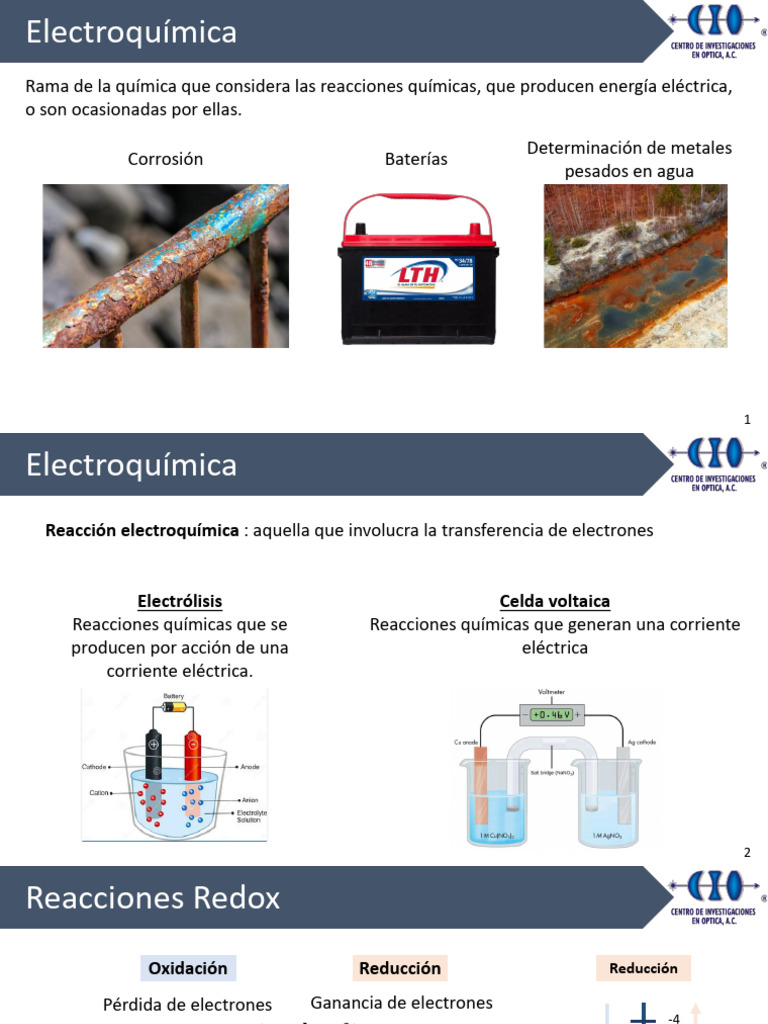 Clase 1 | PDF | Redox | Electroquímica