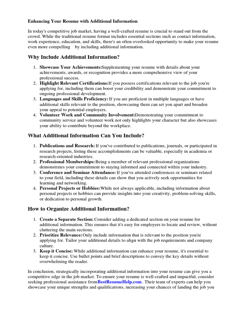 Boost Your Resume with Extras | PDF | Résumé | Recruitment