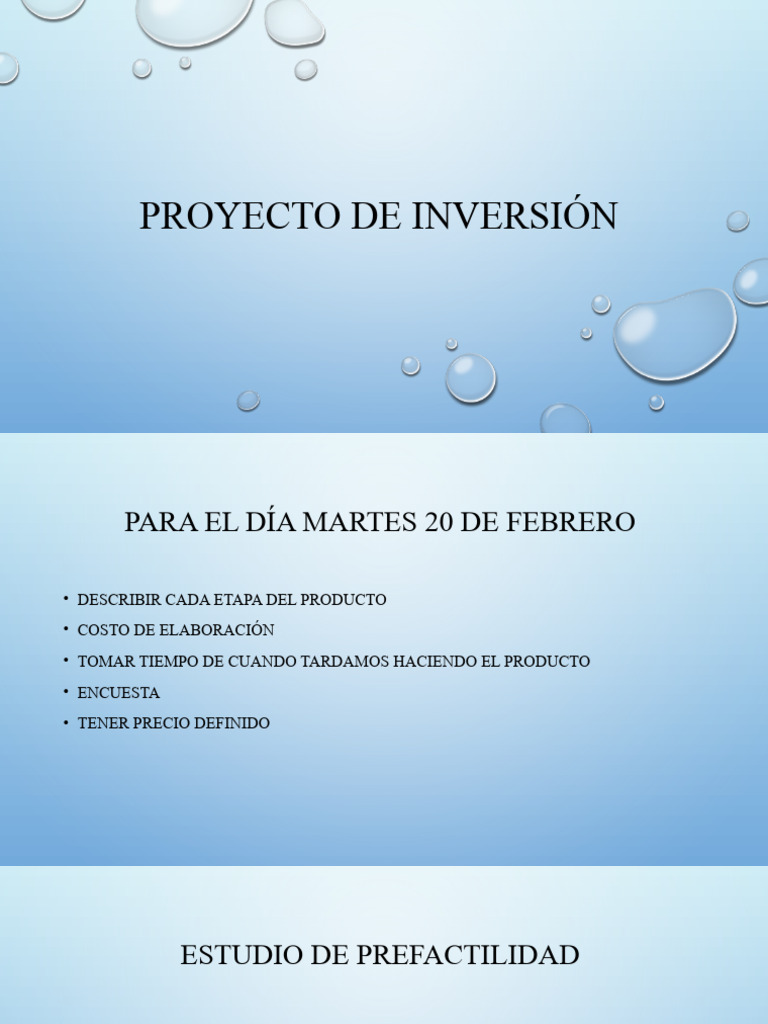 Estudio de Mercado y Proyecto de Inversión | PDF | Mercado (economía ...
