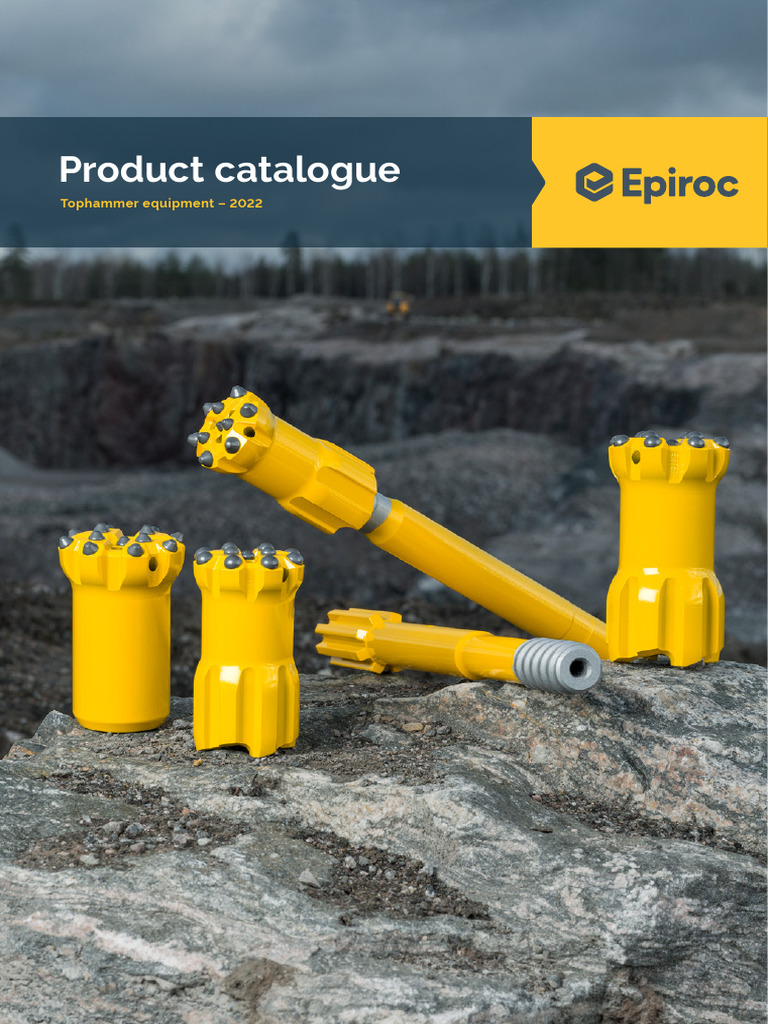Tophammer Catalog | PDF | Pipe (Fluid Conveyance) | Drill